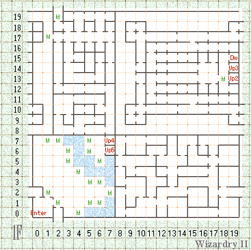 Wizardry III Maps
